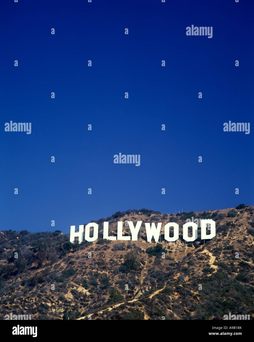 HOLLYWOOD SIGN (©THOMAS FISK GOFF 1978) MOUNT LEE HOLLYWOOD HILLS ...