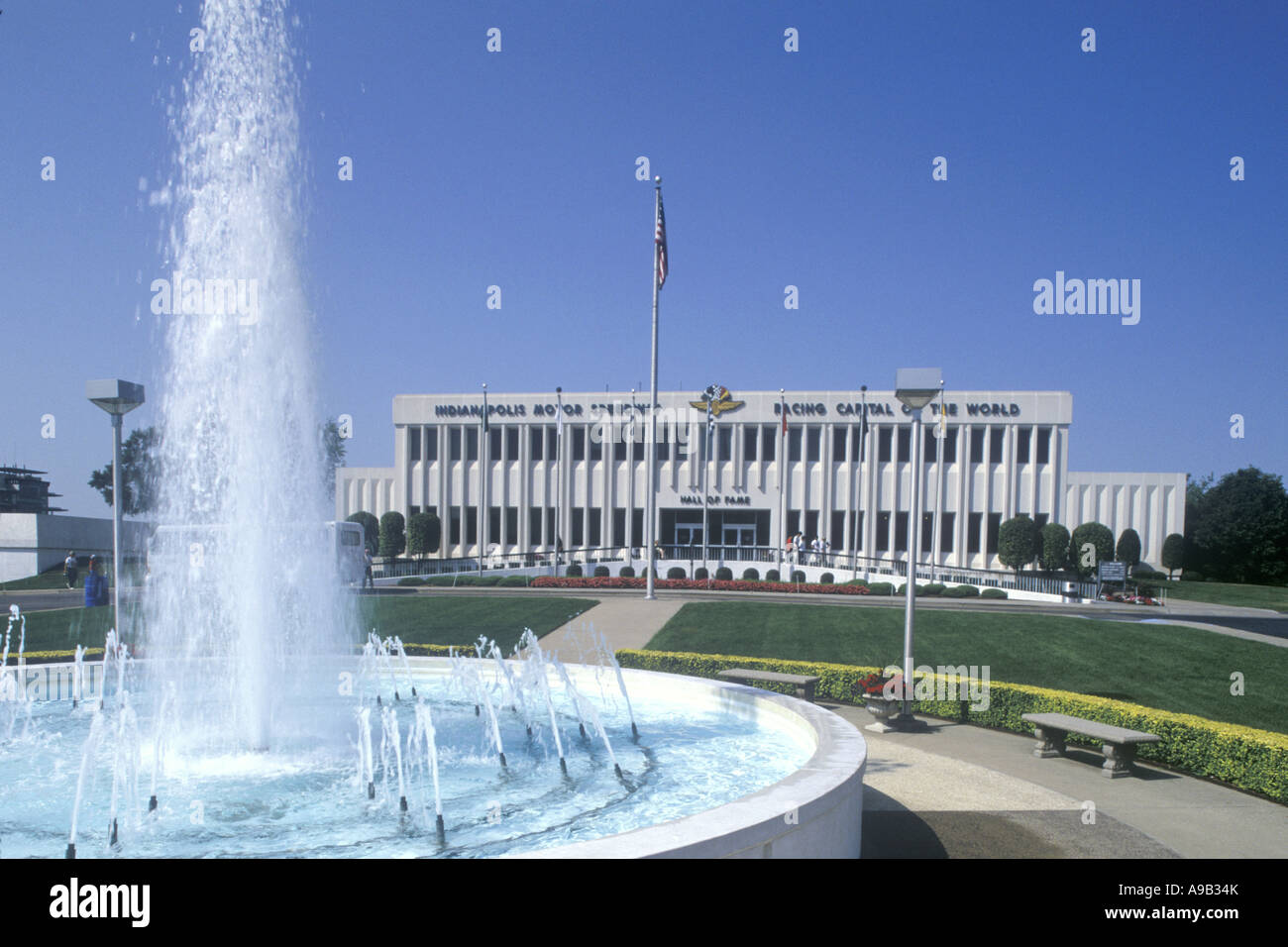 Fountain indianapolis speedway hall fame hi-res stock photography and ...