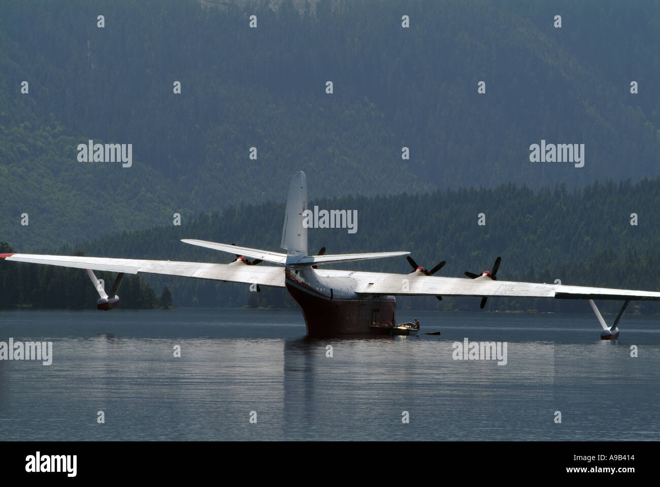 Martin Mars Flying Tankers Sproat Lake Provincial Park Vancouver Island ...