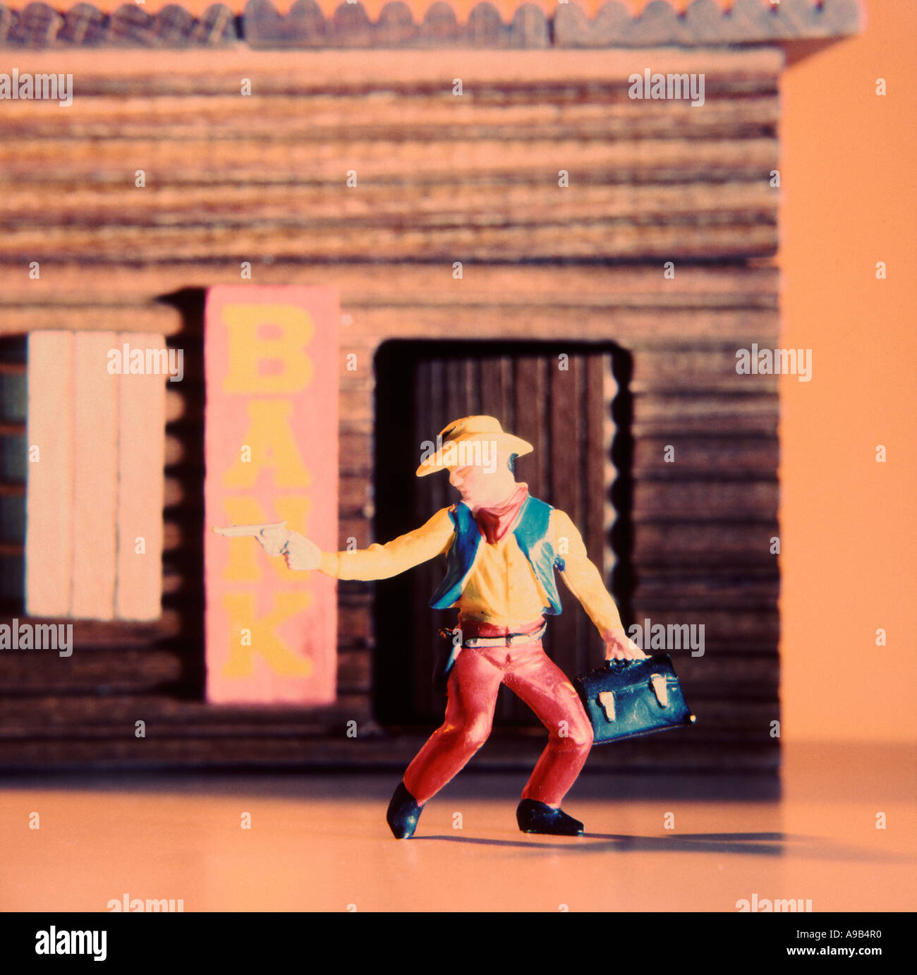 Bank robber gun hi-res stock photography and images - Alamy