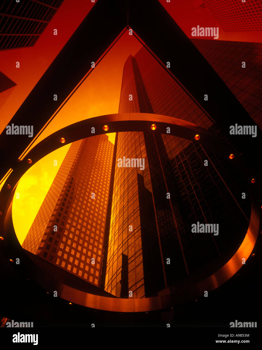 Houston street view hi-res stock photography and images - Alamy