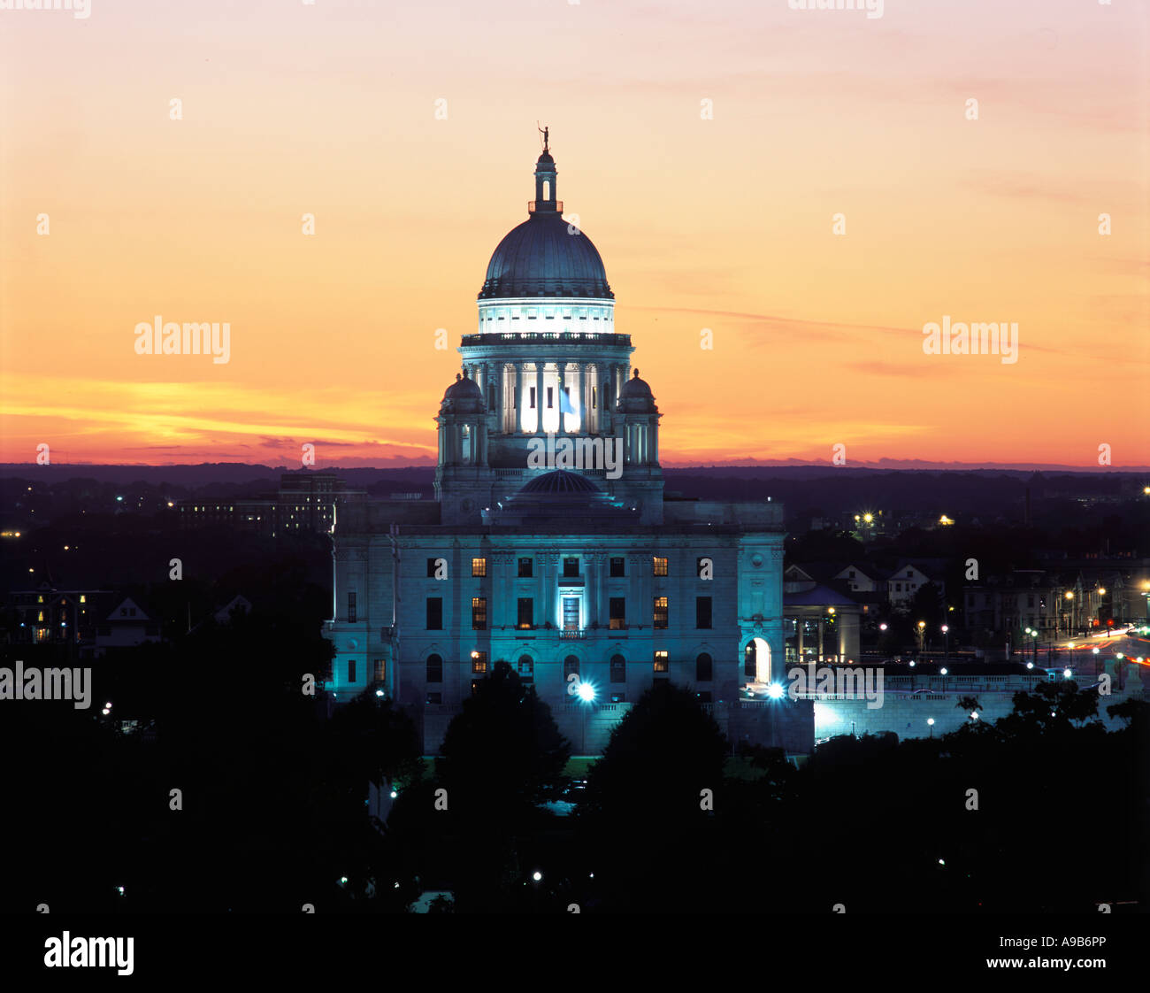 STATE CAPITOL BUILDING PROVIDENCE RHODE ISLAND USA Stock Photo - Alamy