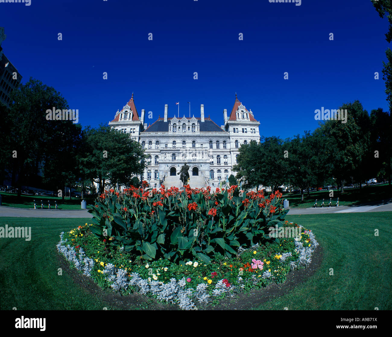 STATE CAPITOL BUILDING ALBANY NEW YORK CITY USA Stock Photo - Alamy