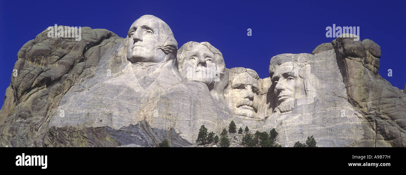 MOUNT RUSHMORE NATIONAL MONUMENT (©GUTZON & LINCOLN BORGLUM 1941) BLACK ...