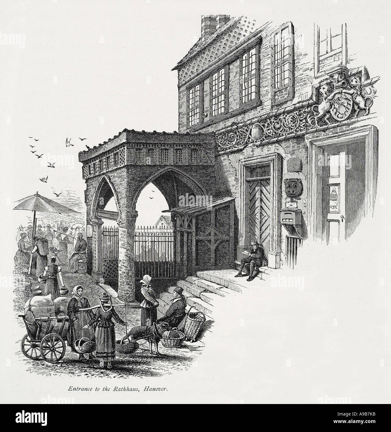 Victorian era market hall hi-res stock photography and images - Alamy