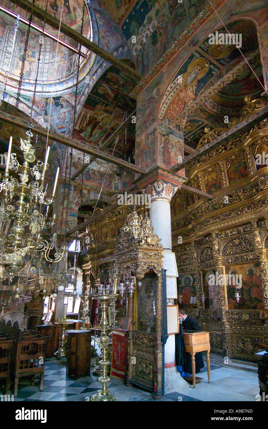 Zografos zografou zograf zografski manastir Monastery mount mountain ...