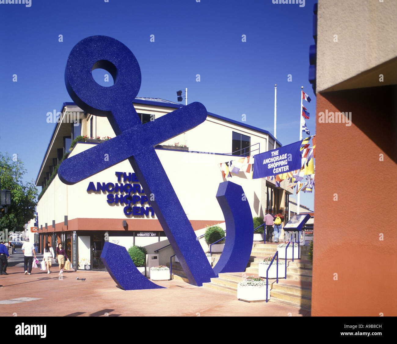 GIANT ANCHOR ANCHORAGE MALL SAN FRANCISCO CALIFORNIA USA Stock Photo ...