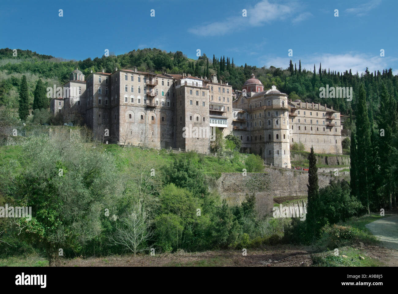 Zografos zografou zograf zografski manastir hi-res stock photography ...