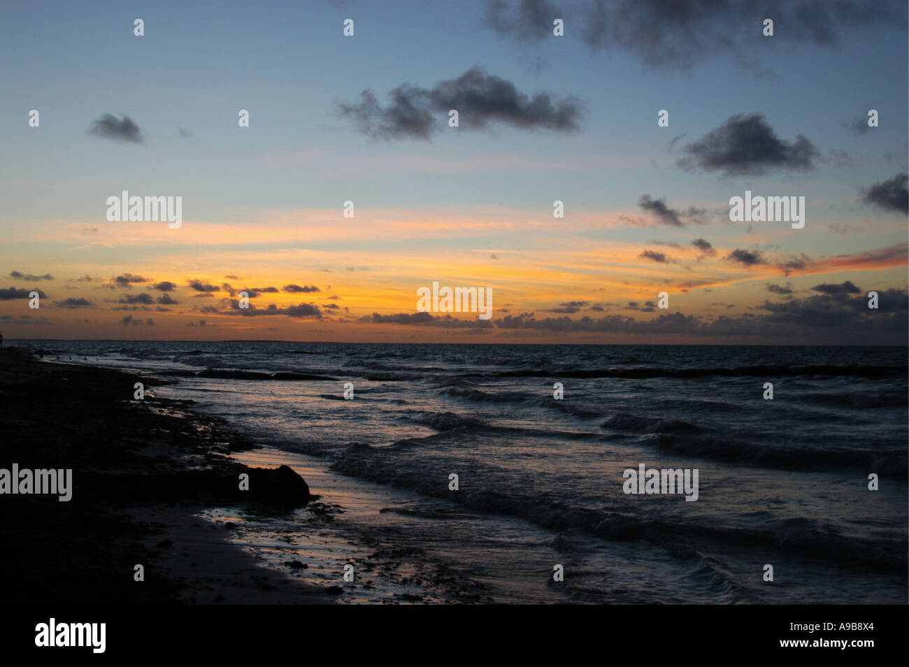 Isla holbox sunset hi-res stock photography and images - Alamy
