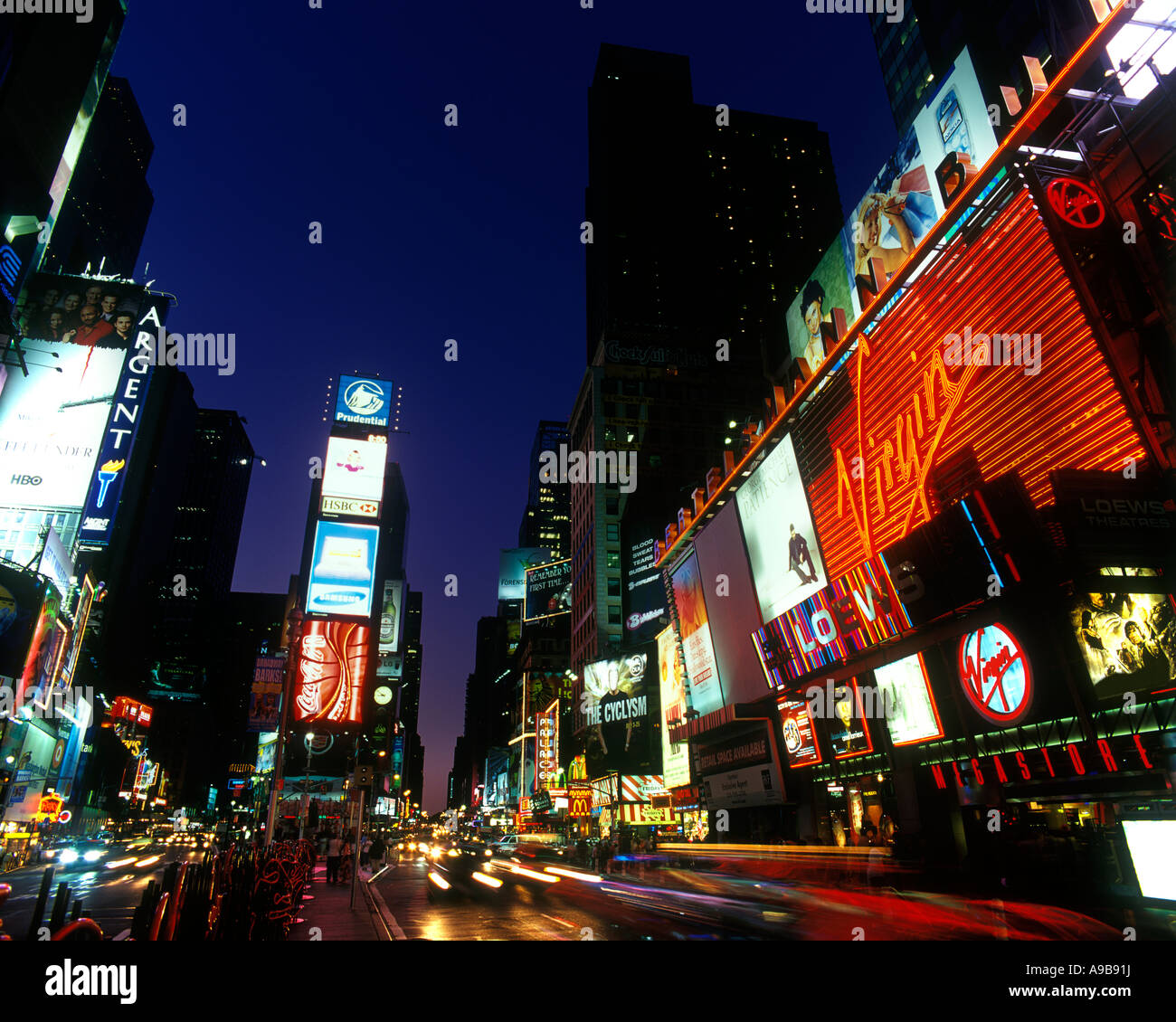 TIMES SQUARE MIDTOWN MANHATTAN NEW YORK CITY USA Stock Photo - Alamy