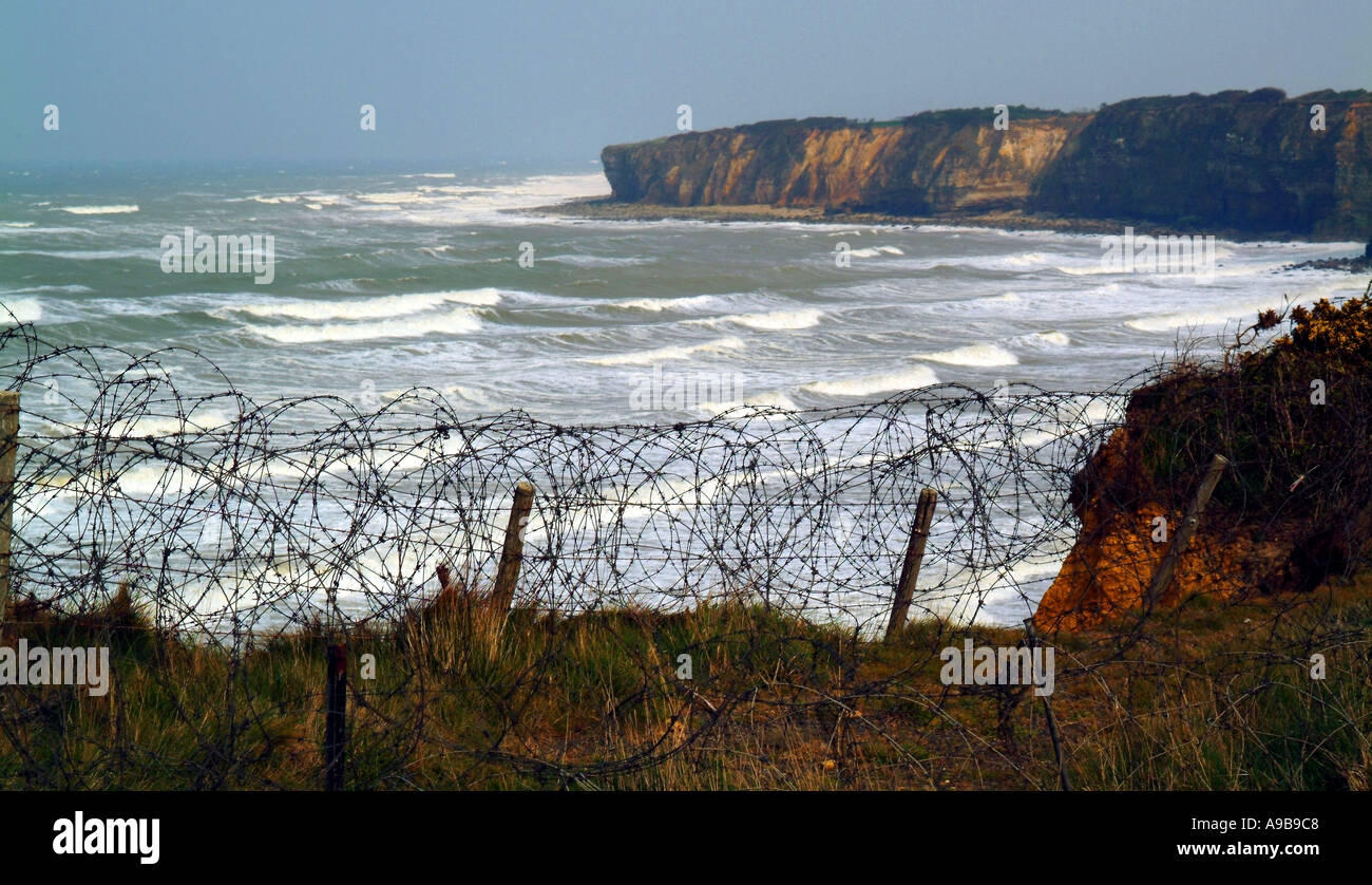 france normandy omaha beach site of d day landings in second world war ...