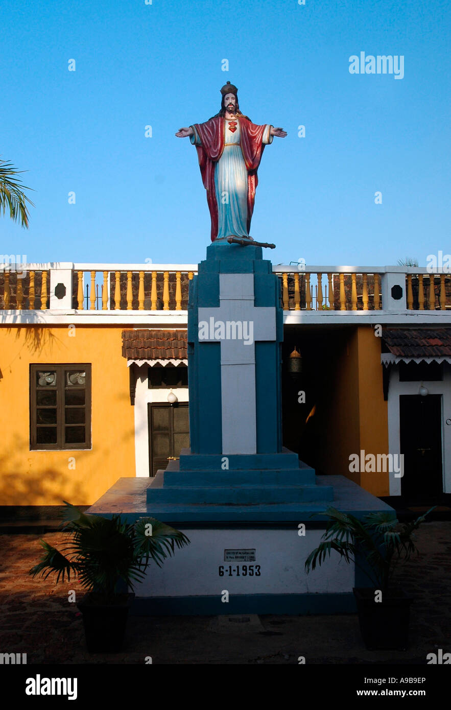 Chapel Of St Anthony,Fort Terekol,North Goa,India,Asia Stock Photo - Alamy