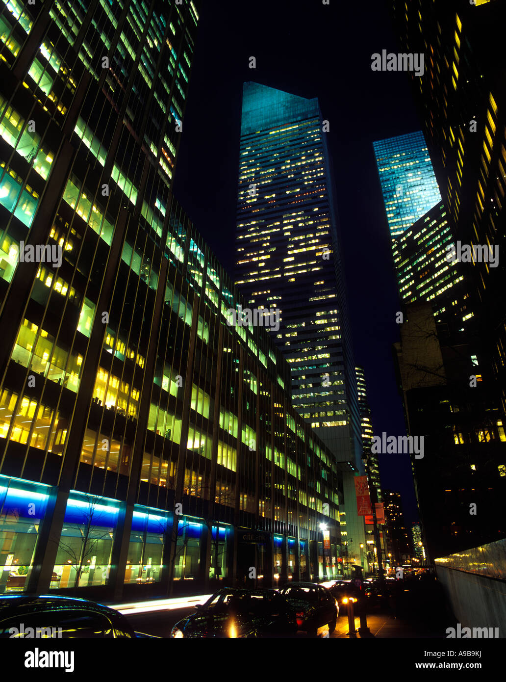 Citicorp building night hi-res stock photography and images - Alamy