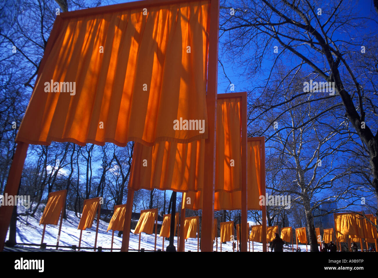 Christo and jeanne claude installation hi-res stock photography and ...