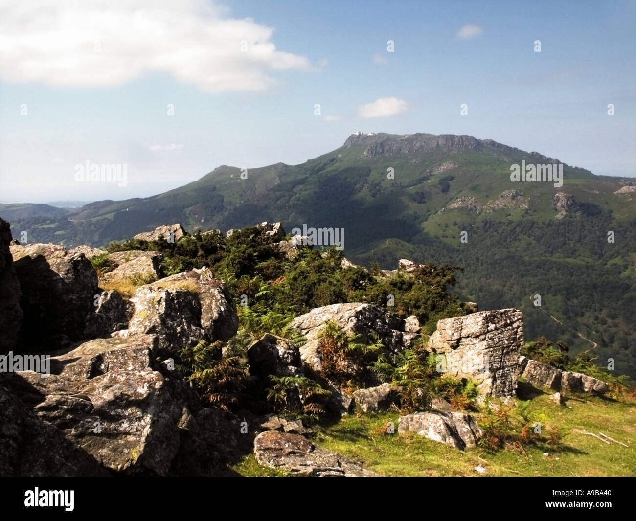 france aquitaine pyrenees atlantique pays basque la rhune sacred ...