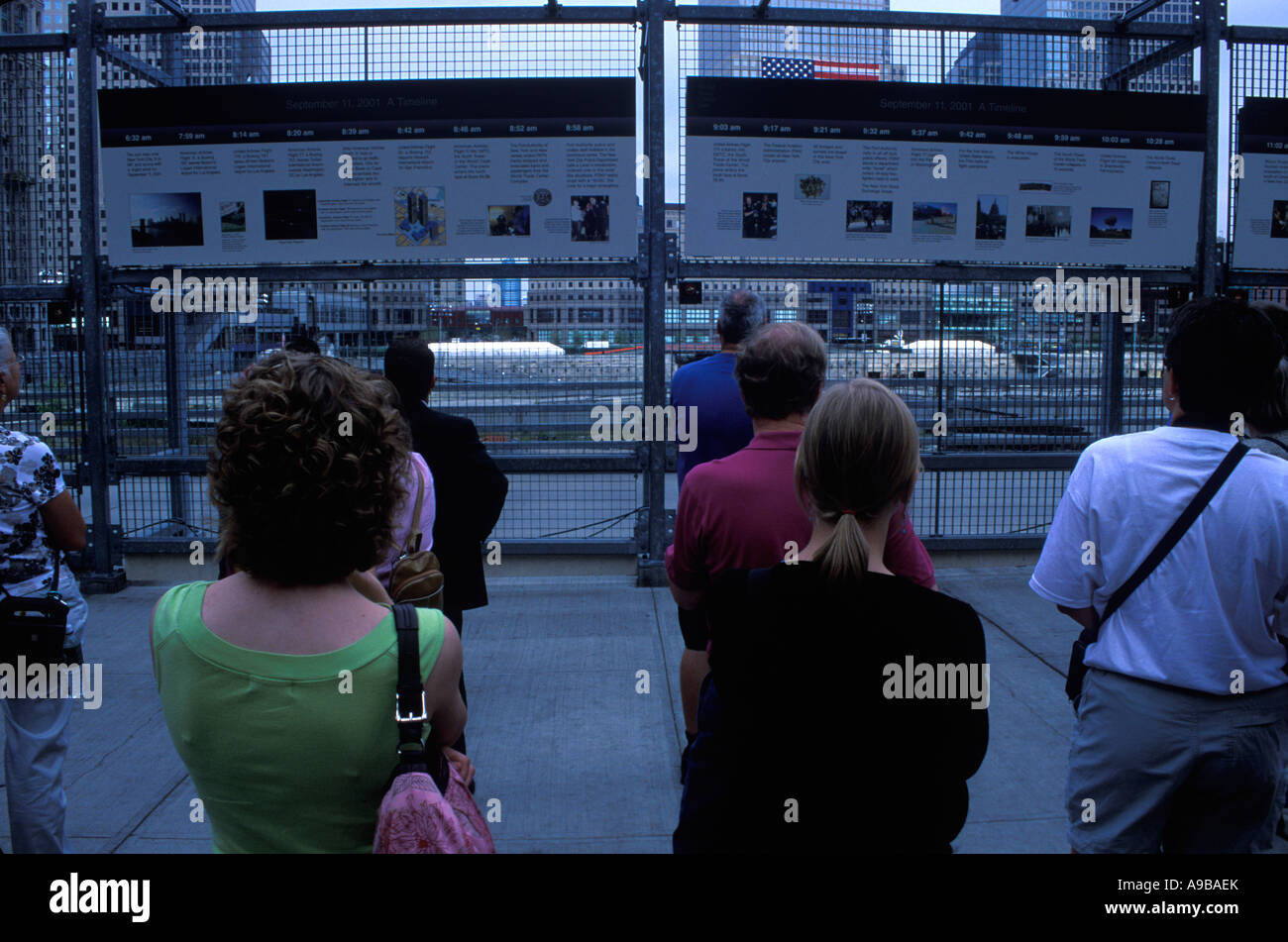 HISTORICAL 2005 GROUND ZERO WORLD TRADE CENTER AREA DOWNTOWN MANHATTAN ...