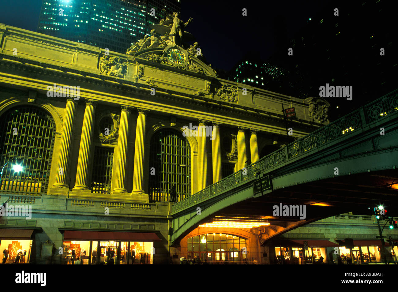 PERSHING BRIDGE GRAND CENTRAL TERMINAL (©WARREN & WETMORE 1914) FORTY ...