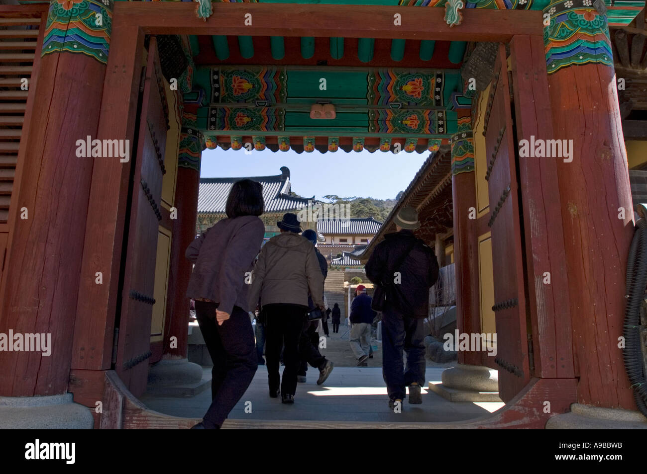 Haeinsa temple library hi-res stock photography and images - Alamy