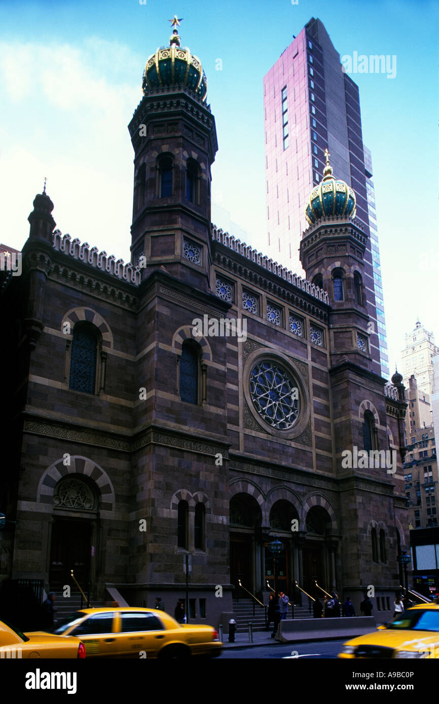 Central synagogue, new york hi-res stock photography and images - Alamy