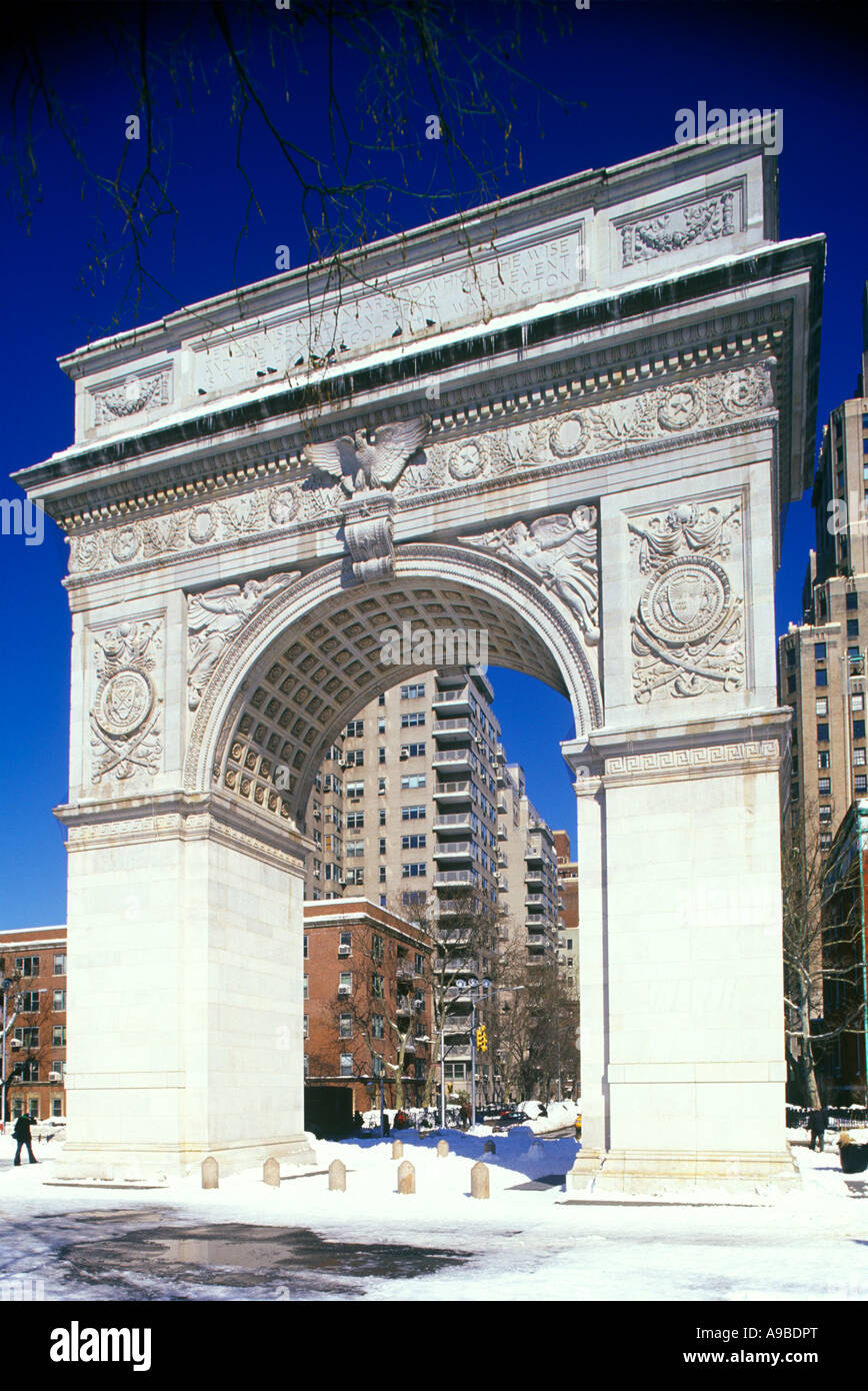 SOUTH FACE WASHINGTON SQUARE ARCH (©STANFORD WHITE 1895) WASHINGTON ...