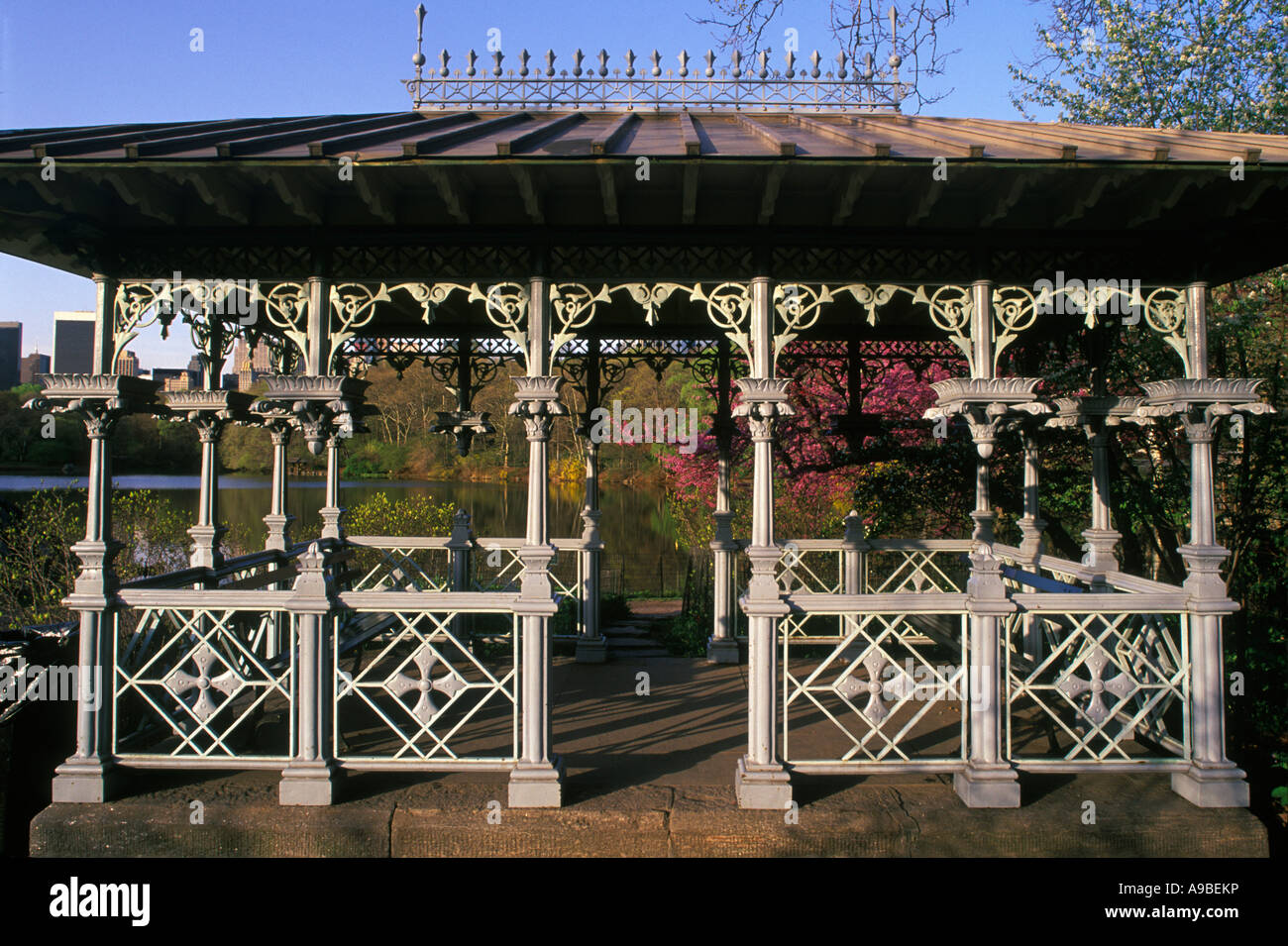 LADIES PAVILION CENTRAL PARK WEST MANHATTAN NEW YORK CITY USA Stock ...