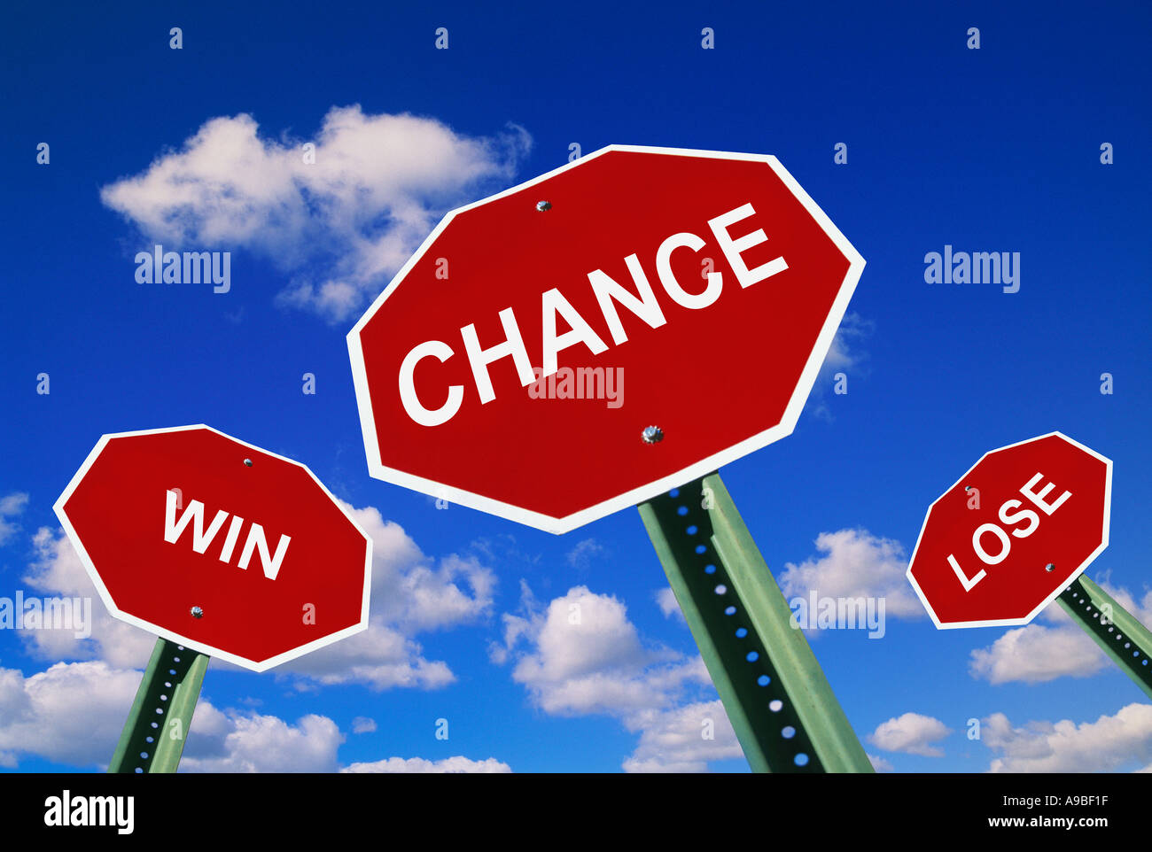 You lose road sign hi-res stock photography and images - Alamy