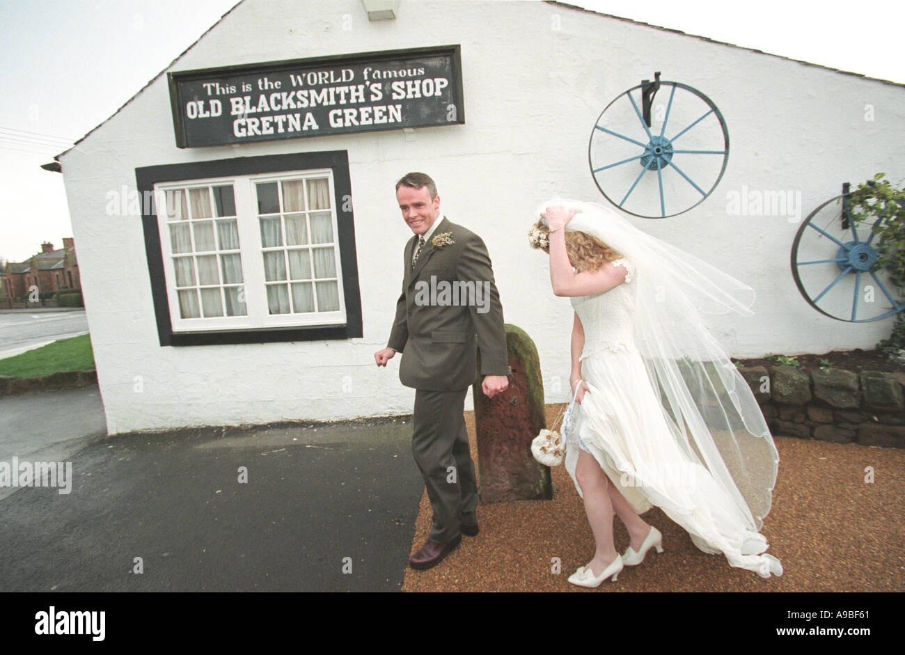 Gretna green wedding blacksmiths hi-res stock photography and images ...