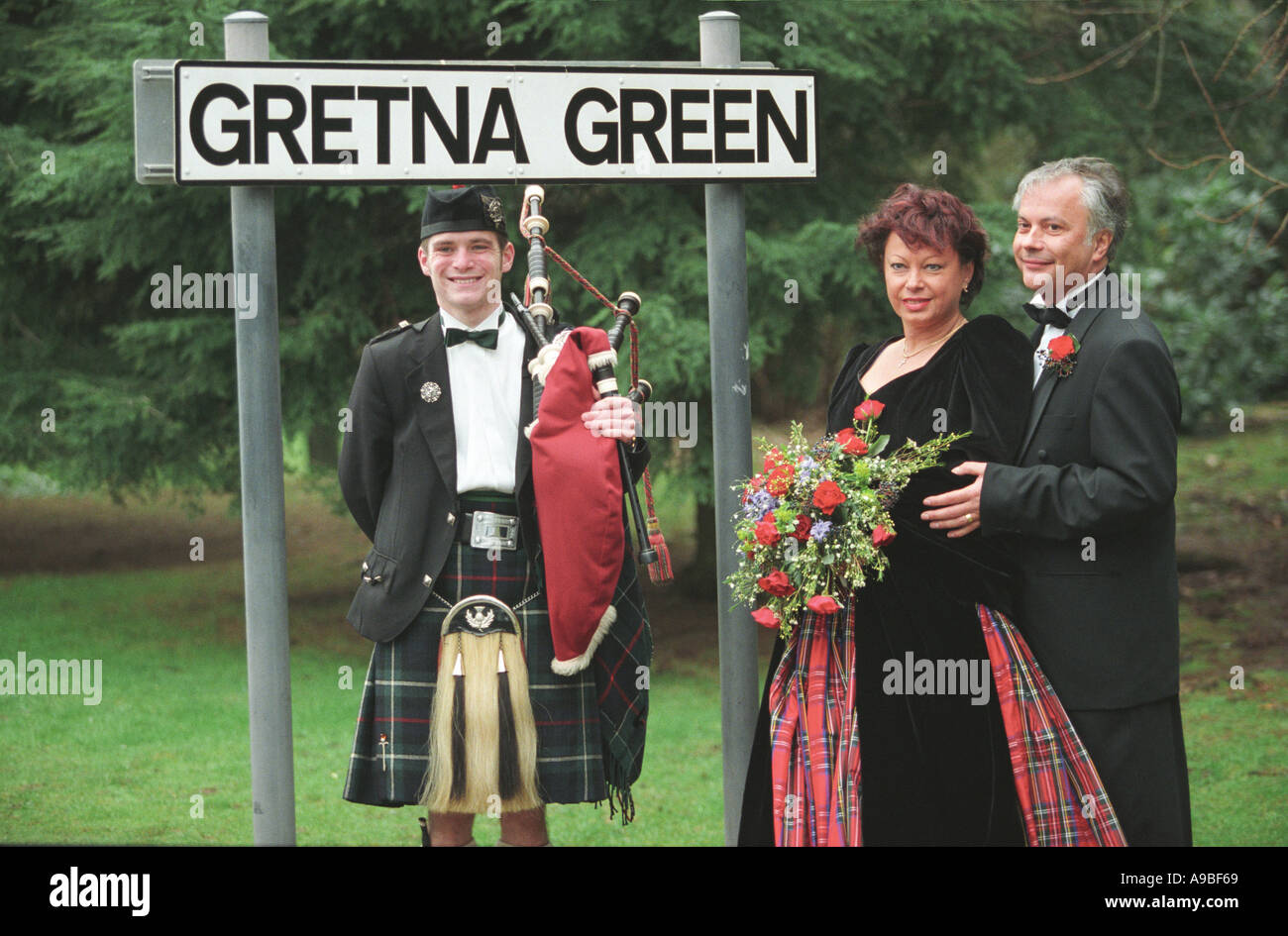 Gretna green wedding hi-res stock photography and images - Alamy