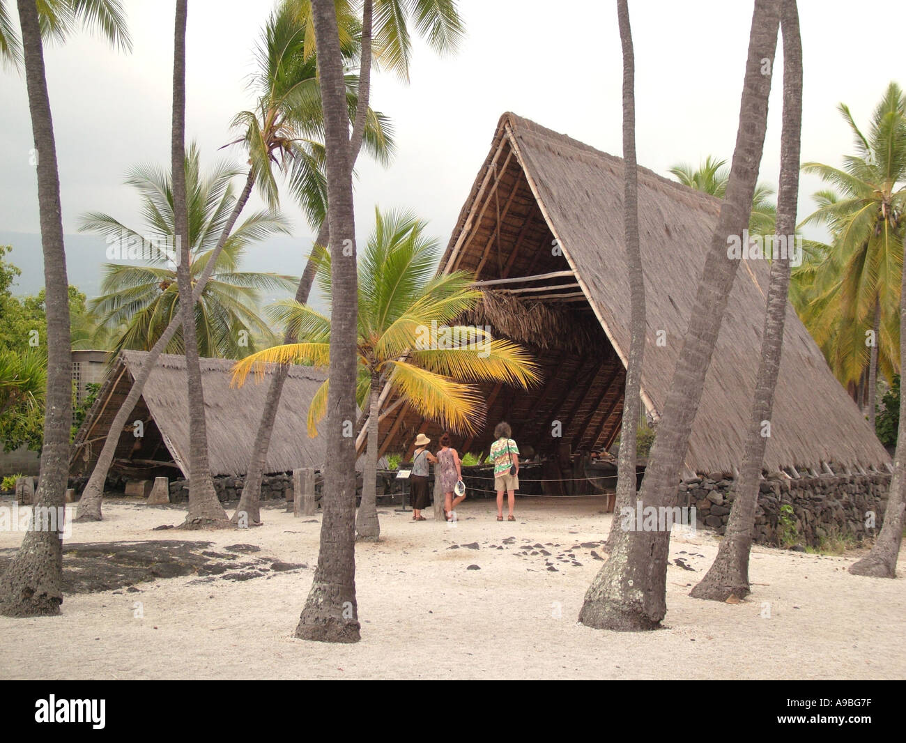 Hawaiian structures hi-res stock photography and images - Alamy