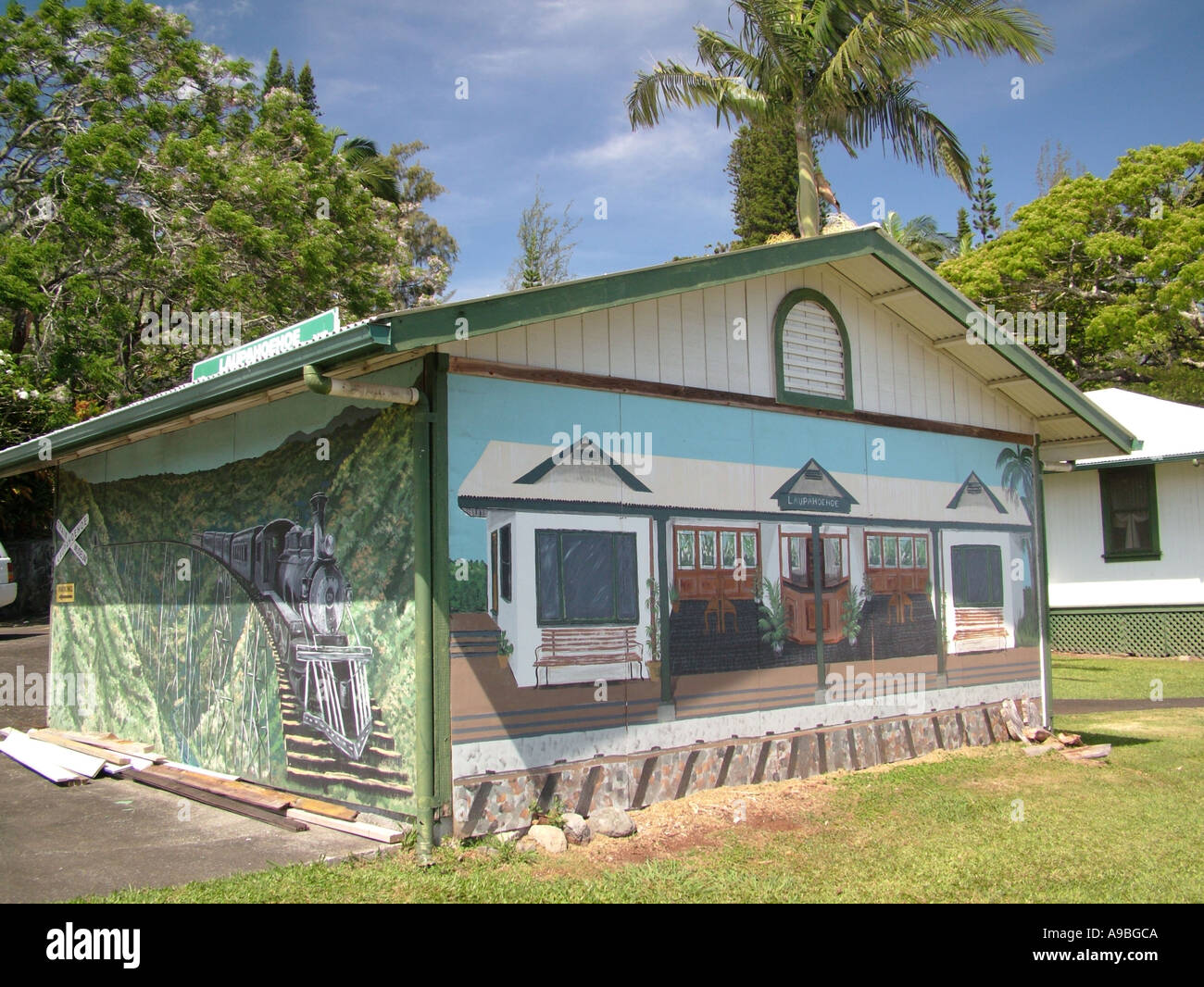 Murals hawaii hi-res stock photography and images - Alamy