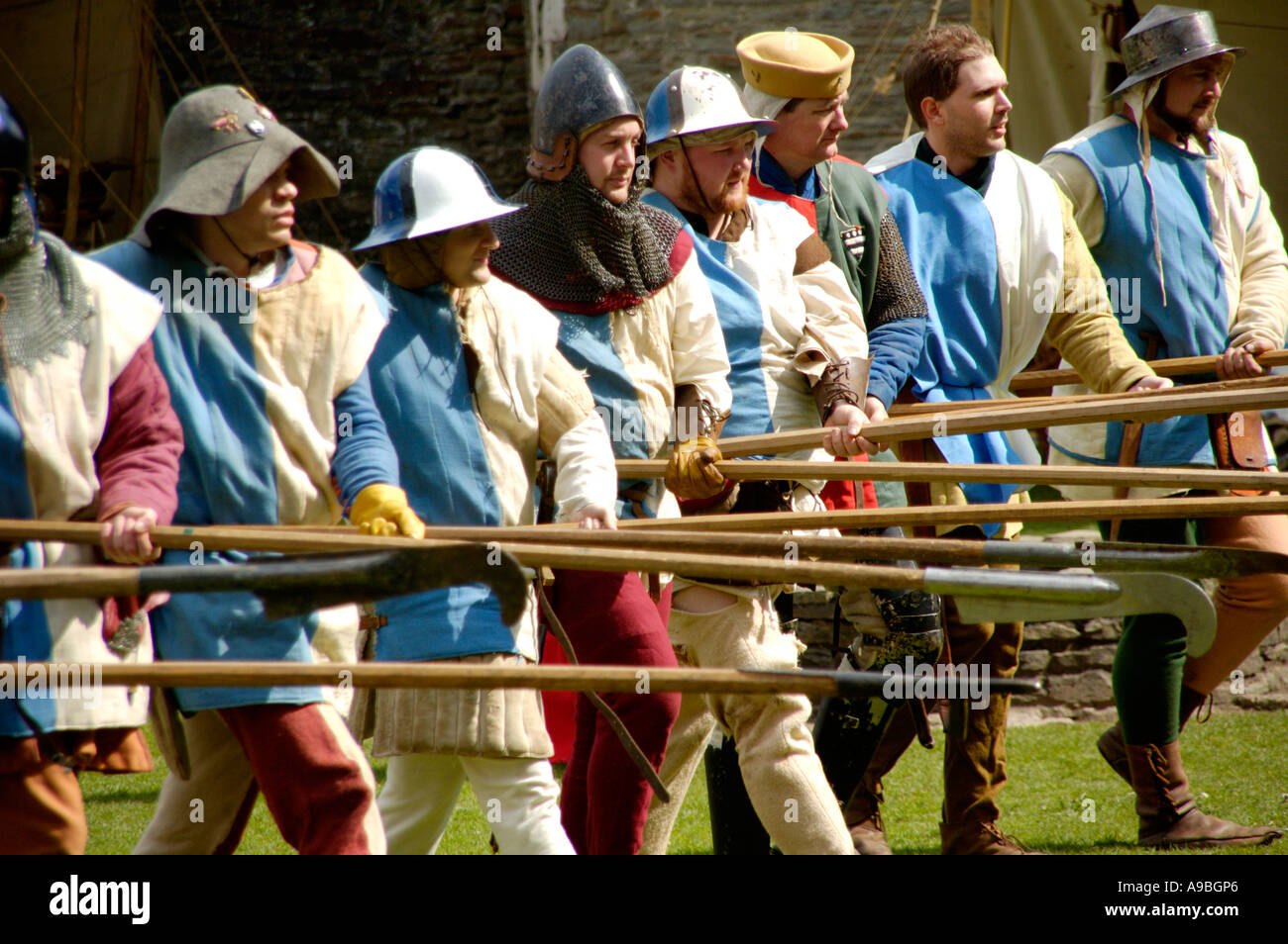 The Company of Chivalry reenactment of medieval life in the year 1370 ...