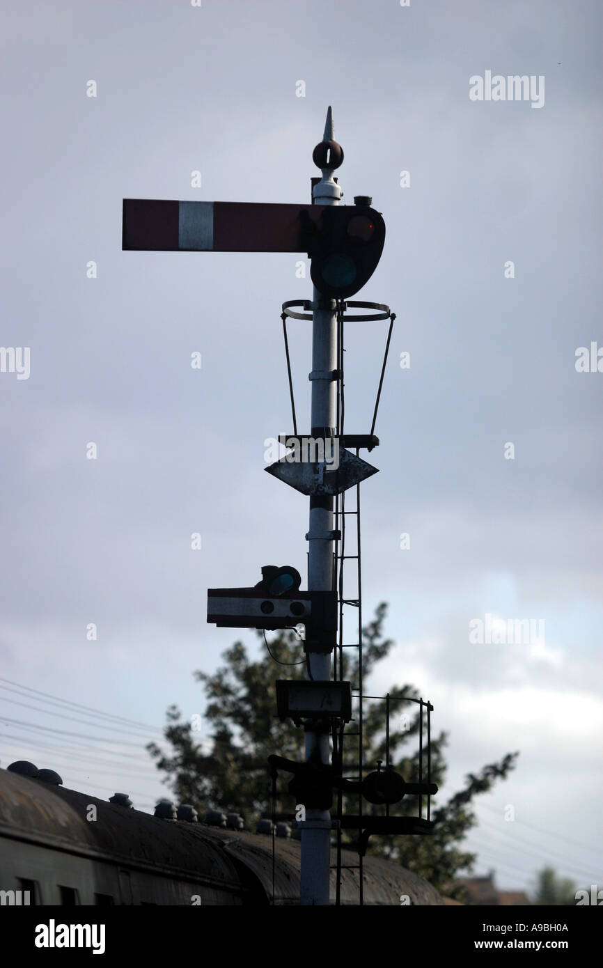 Telegraph victorian train hi-res stock photography and images - Alamy