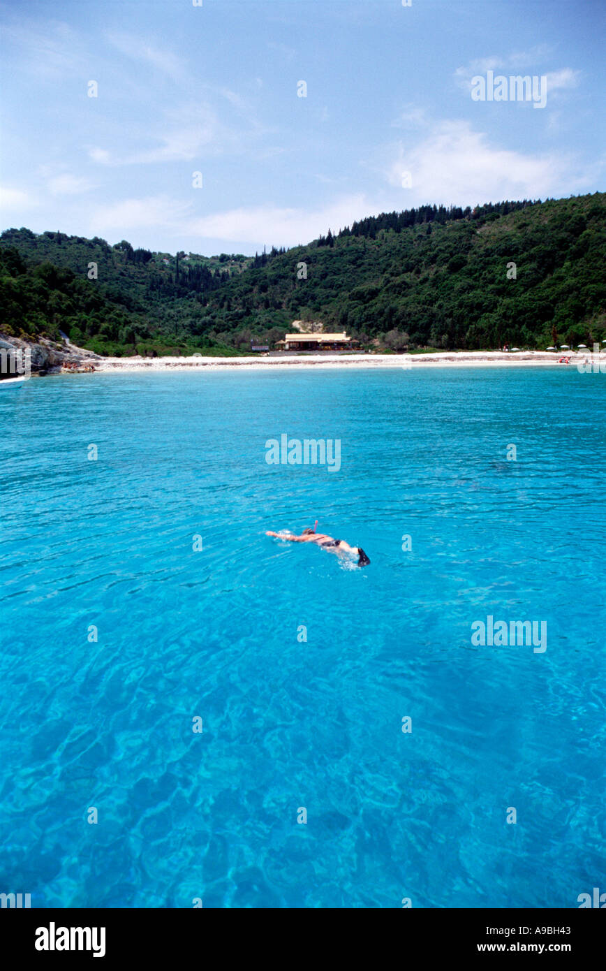 Anti Paxos Corfu Greece Stock Photo - Alamy