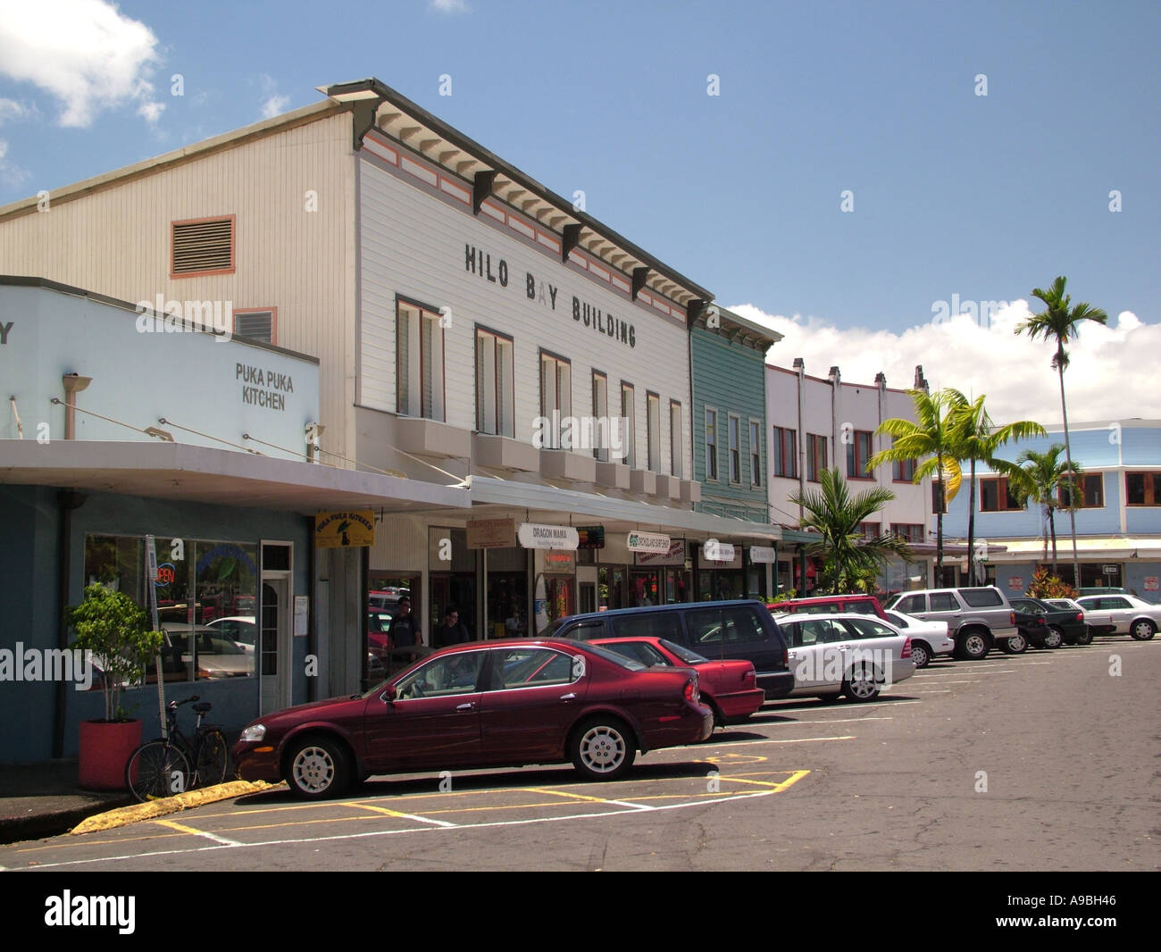 Hawaii big island hilo street hi-res stock photography and images - Alamy