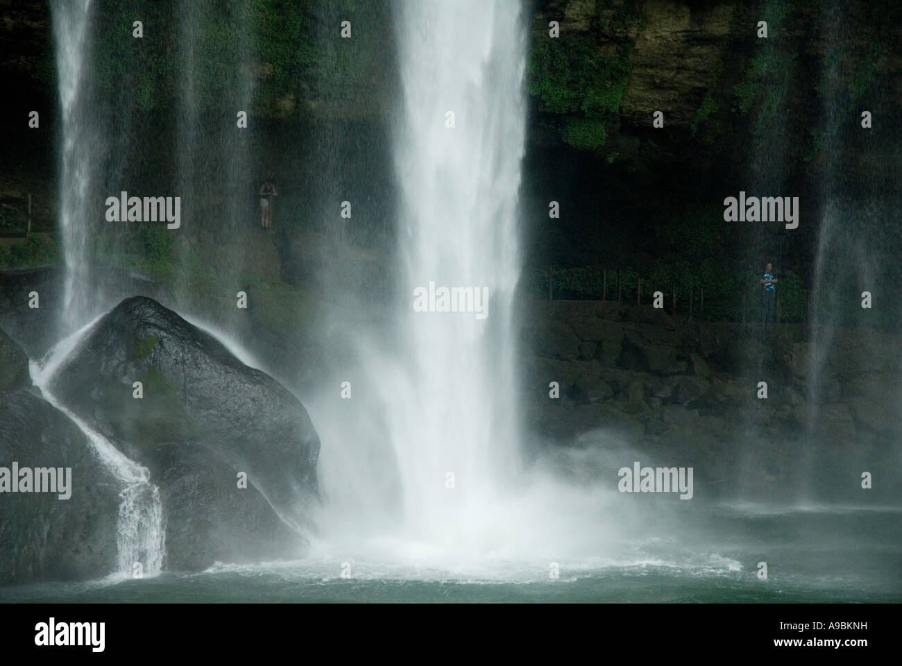 Misol ha waterfall - Chiapas - Mexico Stock Photo - Alamy