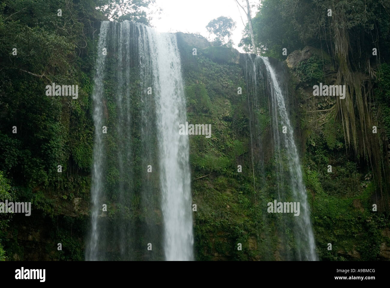 Misol ha waterfall - Chiapas - Mexico Stock Photo - Alamy