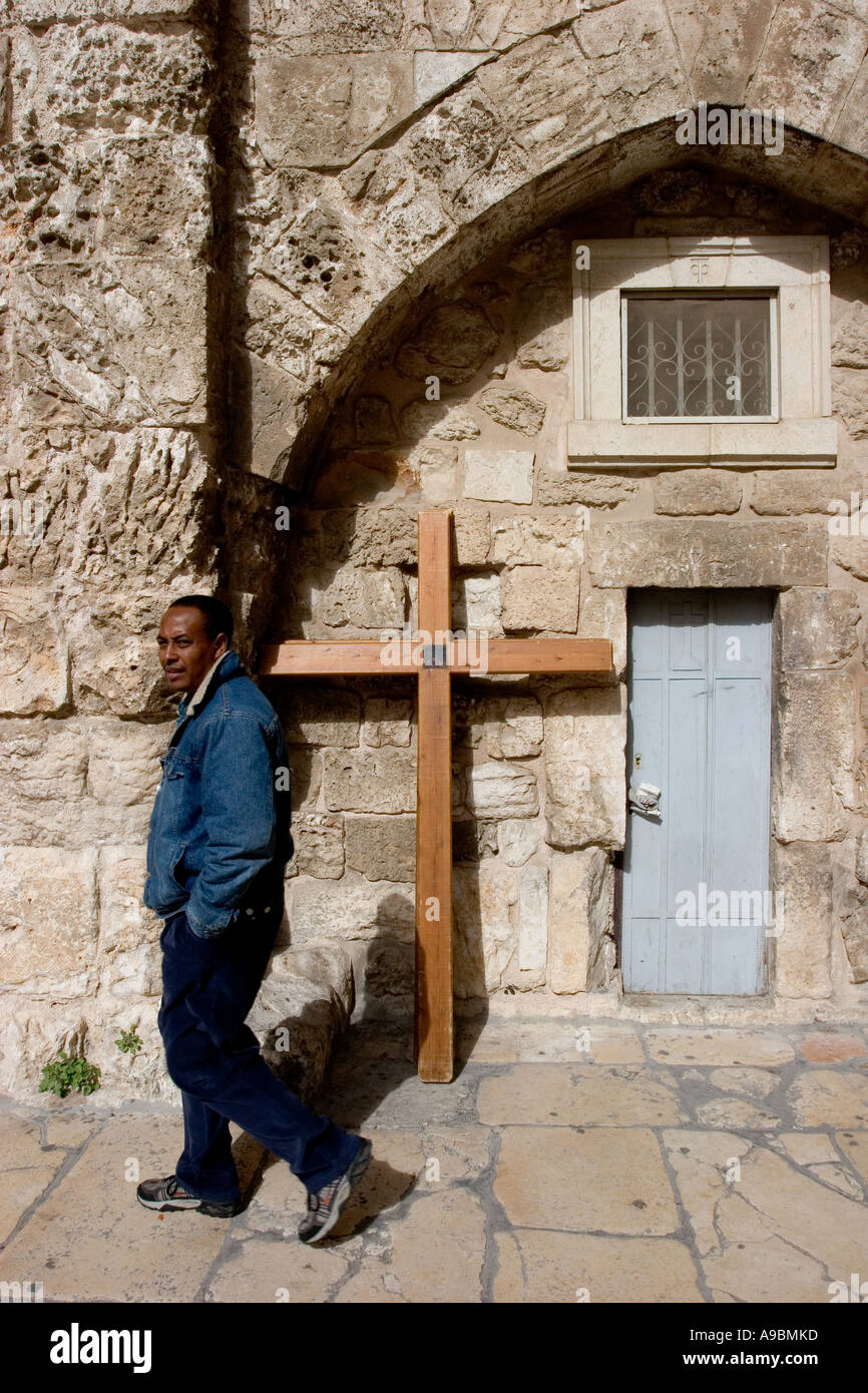 inside the old city of jerusalem israel palestine Stock Photo - Alamy