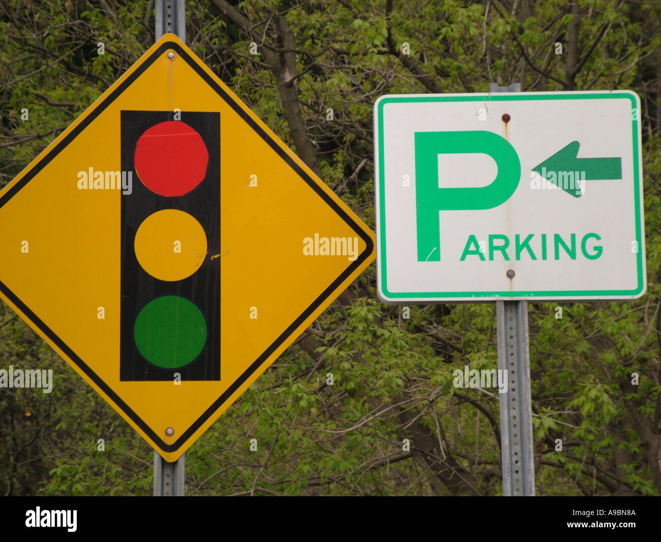 Traffic Sign Red Black Arrows Stock Photos & Traffic Sign Red Black ...