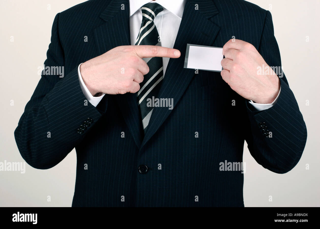 Nametag suit hi-res stock photography and images - Alamy