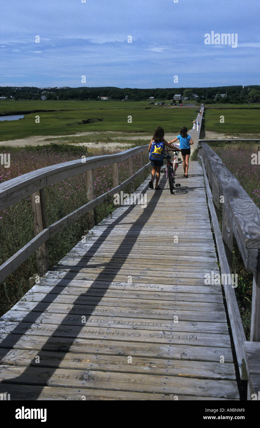 Elevated boardwalk over sand dunes hi-res stock photography and images ...