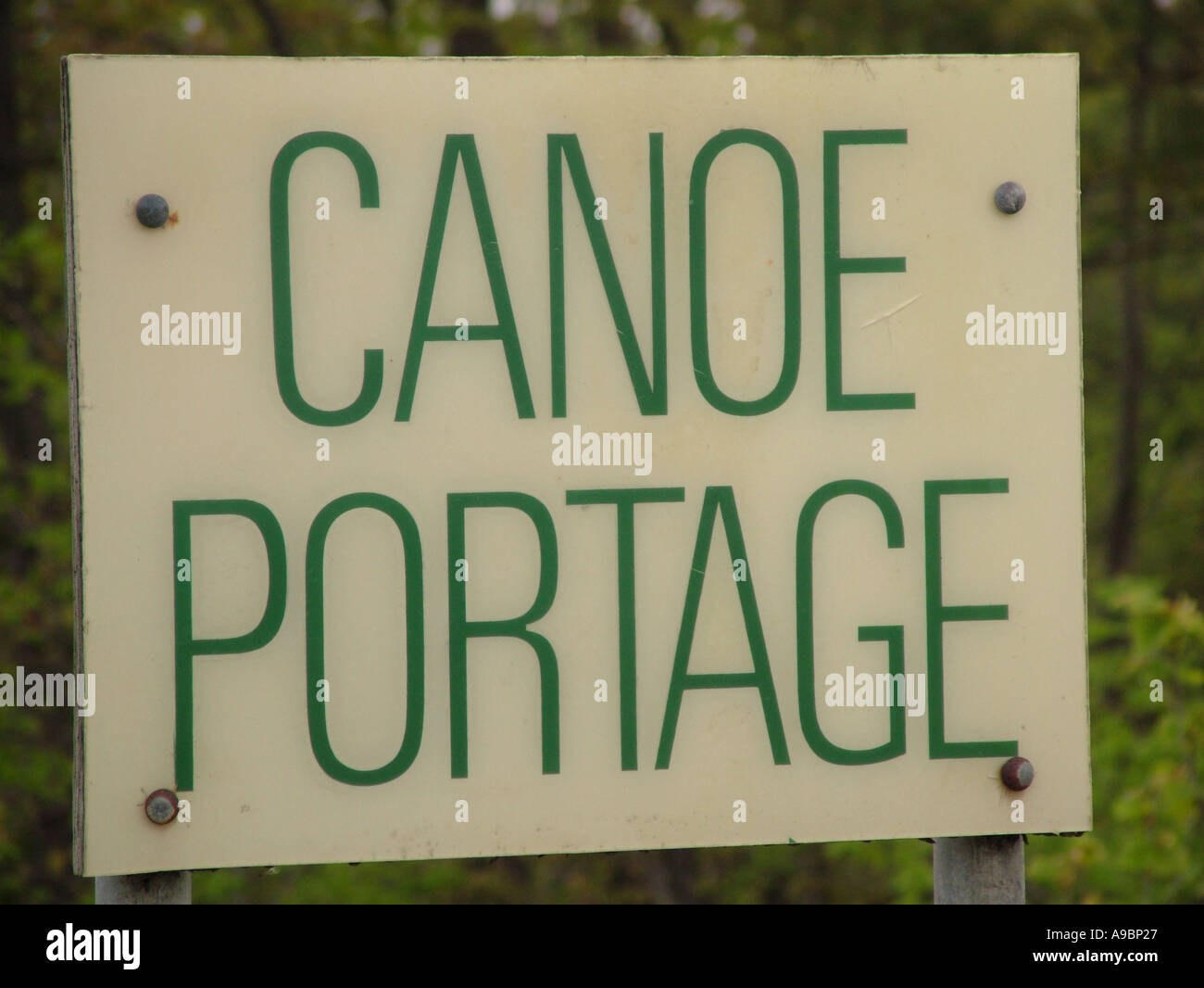 Portage Sign High Resolution Stock Photography and Images - Alamy