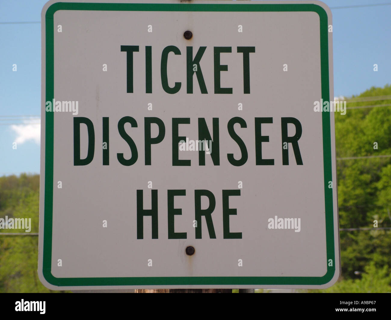 Ticket Dispensers High Resolution Stock Photography and Images - Alamy