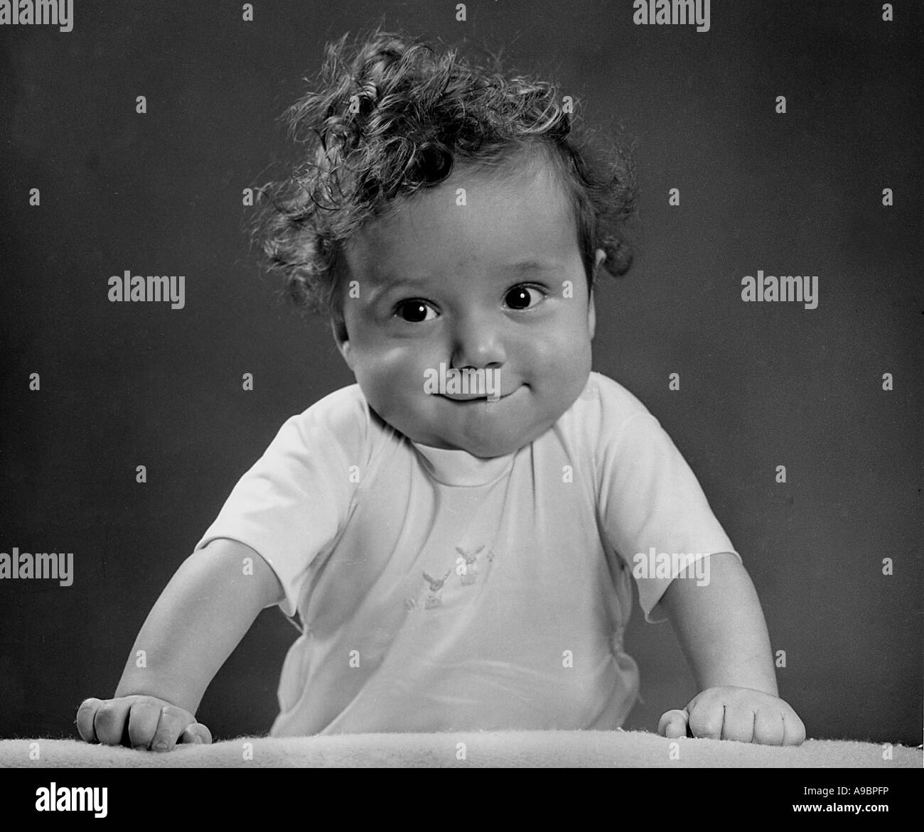 Confident children happy baby hi-res stock photography and images - Alamy