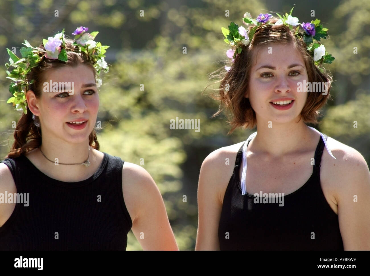 Irish step dancers Stock Photo - Alamy