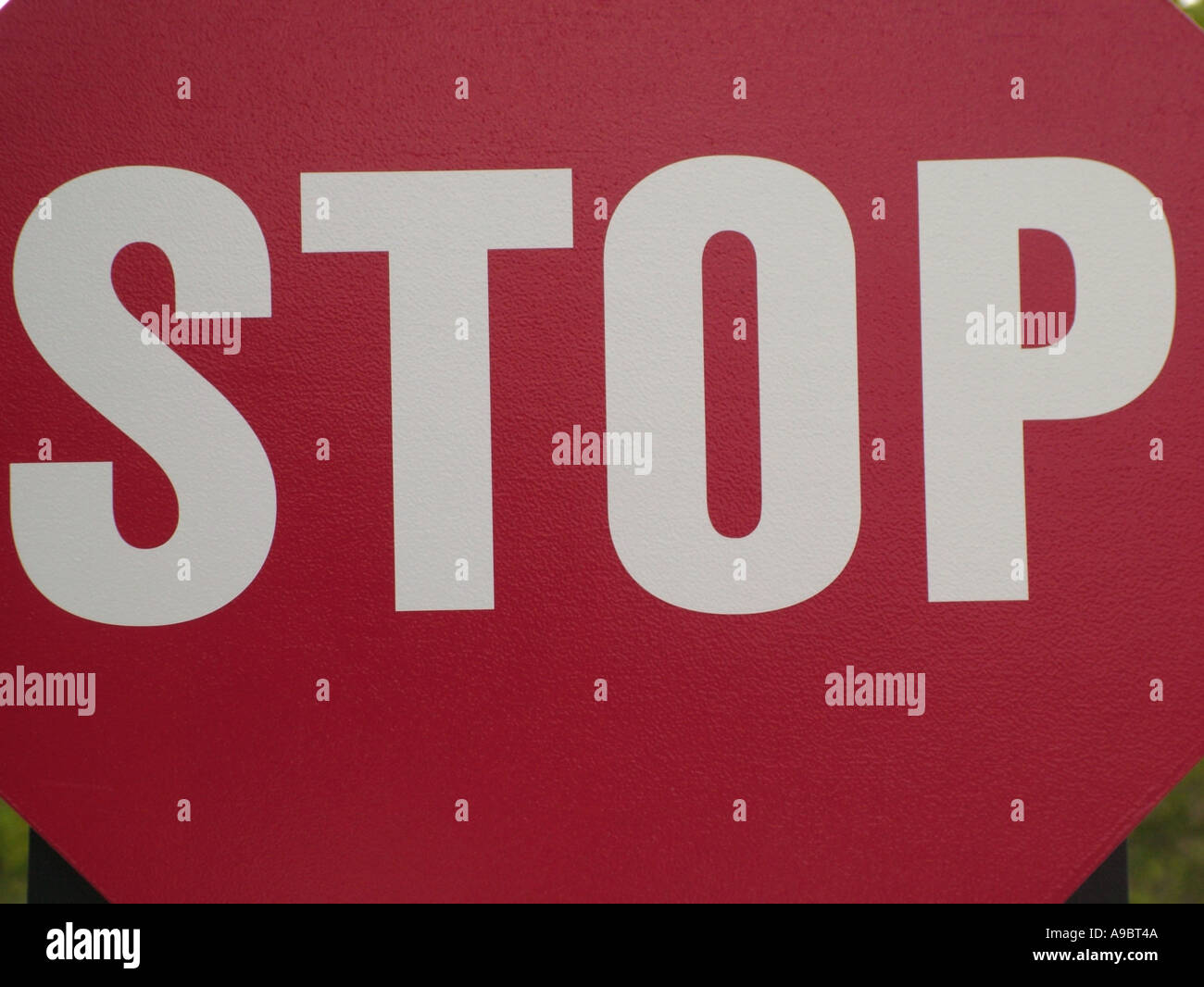 AJD42785, road sign, Stop Sign Stock Photo - Alamy