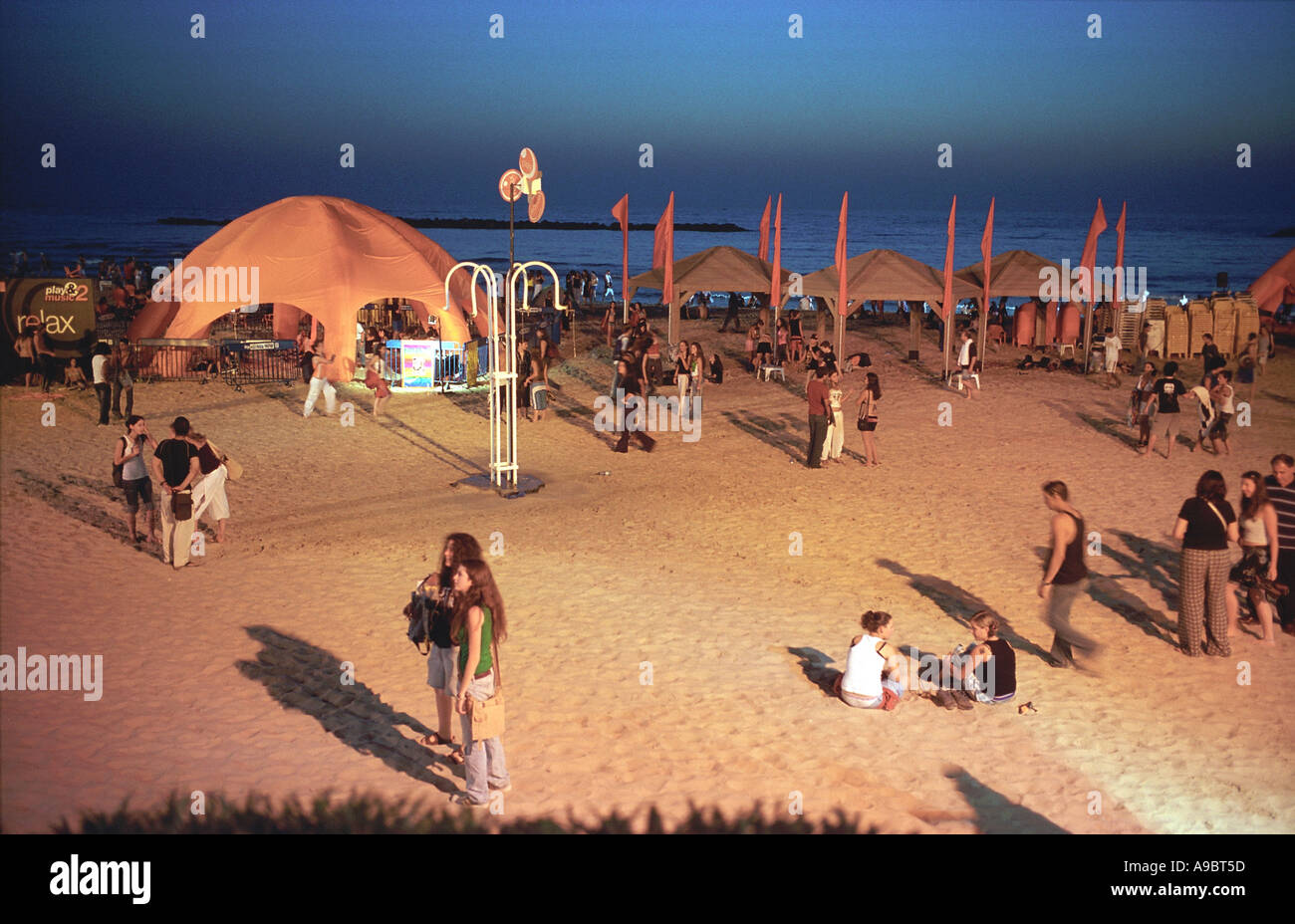 Tel Aviv Beach Party High Resolution Stock Photography and Images - Alamy