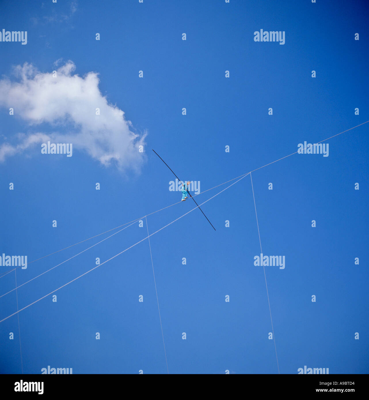 wire dancer editorial use only Stock Photo - Alamy