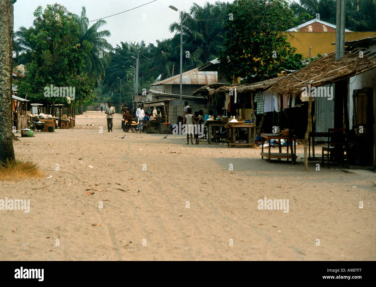 village of betou republic of congo congo brazzaville Stock Photo - Alamy