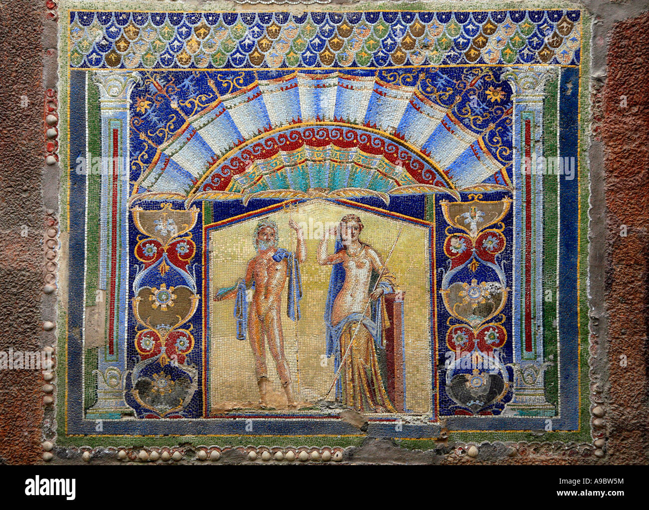 Pompeii and mosaic hi-res stock photography and images - Alamy