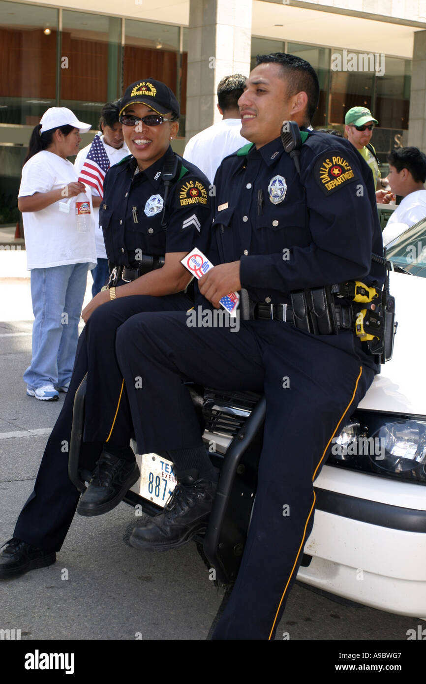 Texas police happy hi-res stock photography and images - Alamy